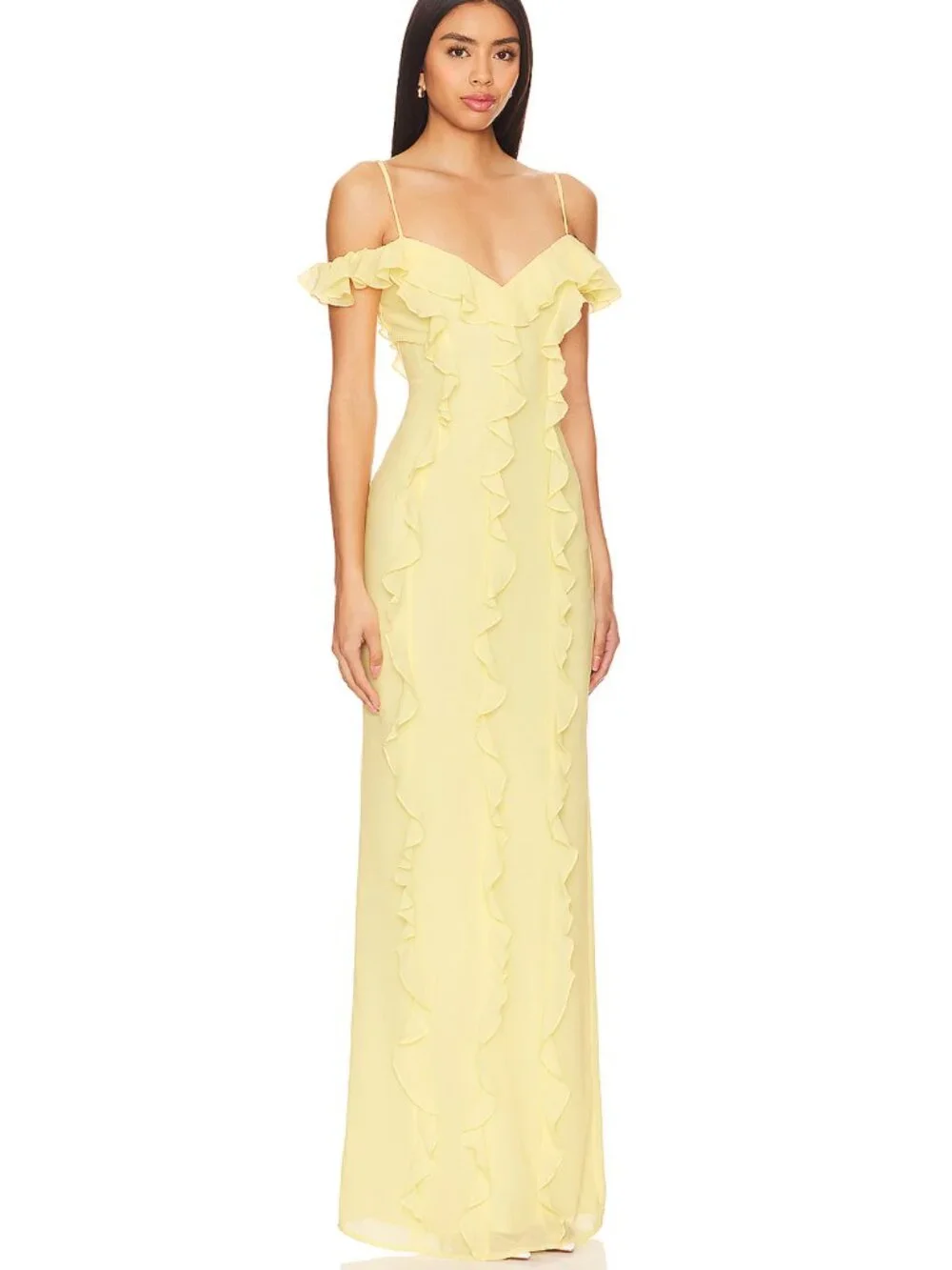 Lovers + Friends | Dresses | Lovers And Friends Marisol Gown In Baby ...